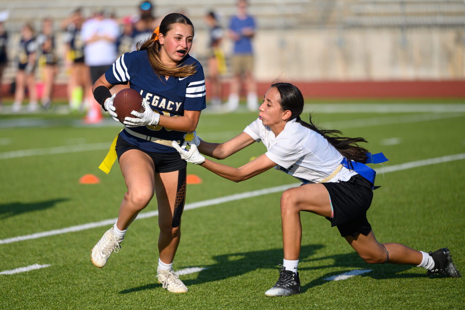 Legacy flag football still undefeated by beating Mountain Range