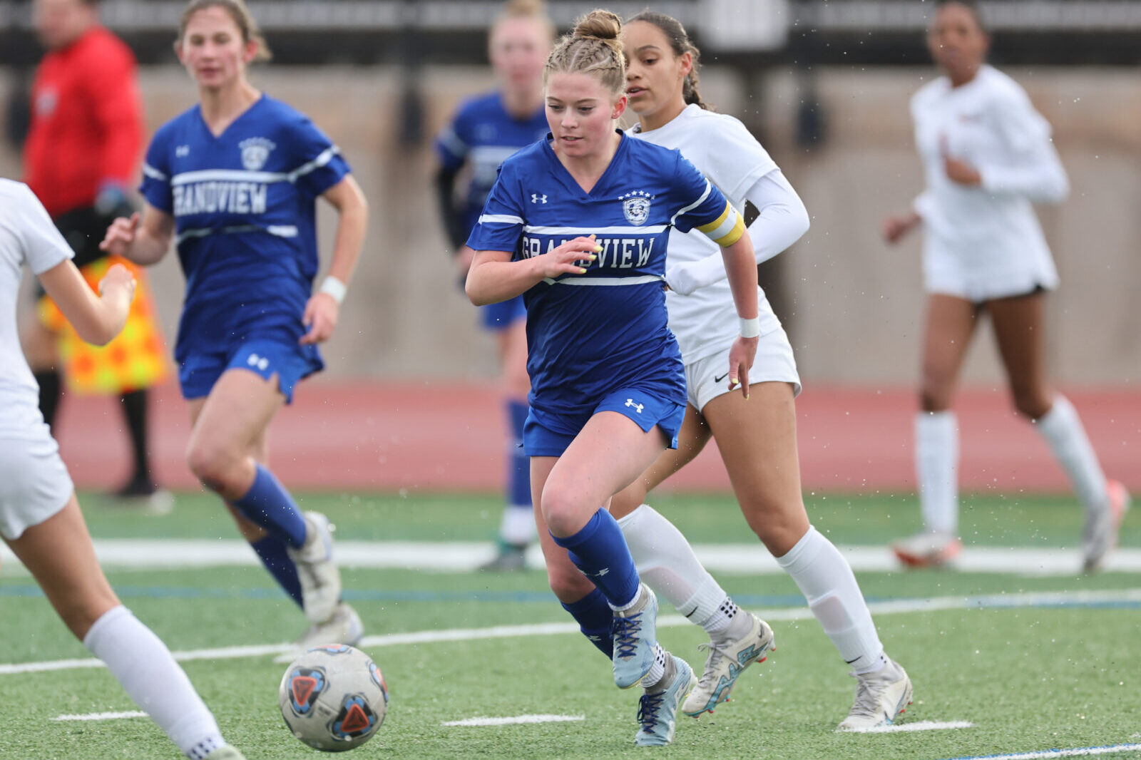 Grandview girls soccer pulls away from district rival Eaglecrest ...