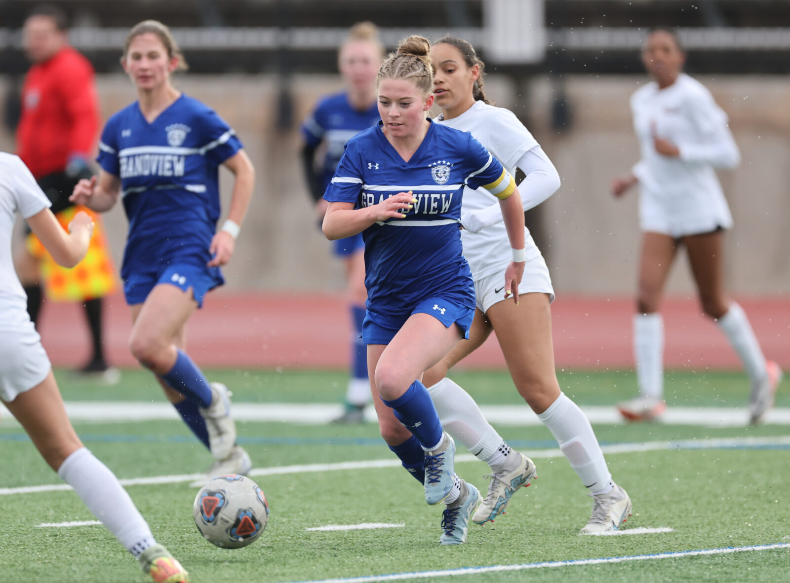 Grandview girls soccer pulls away from district rival Eaglecrest ...
