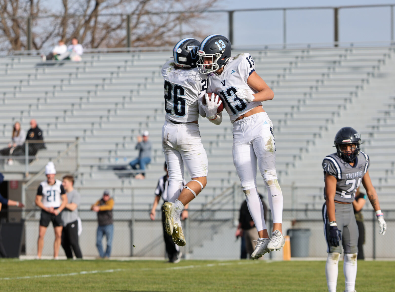 Valor Christian heads to 5A football semis with win over Columbine