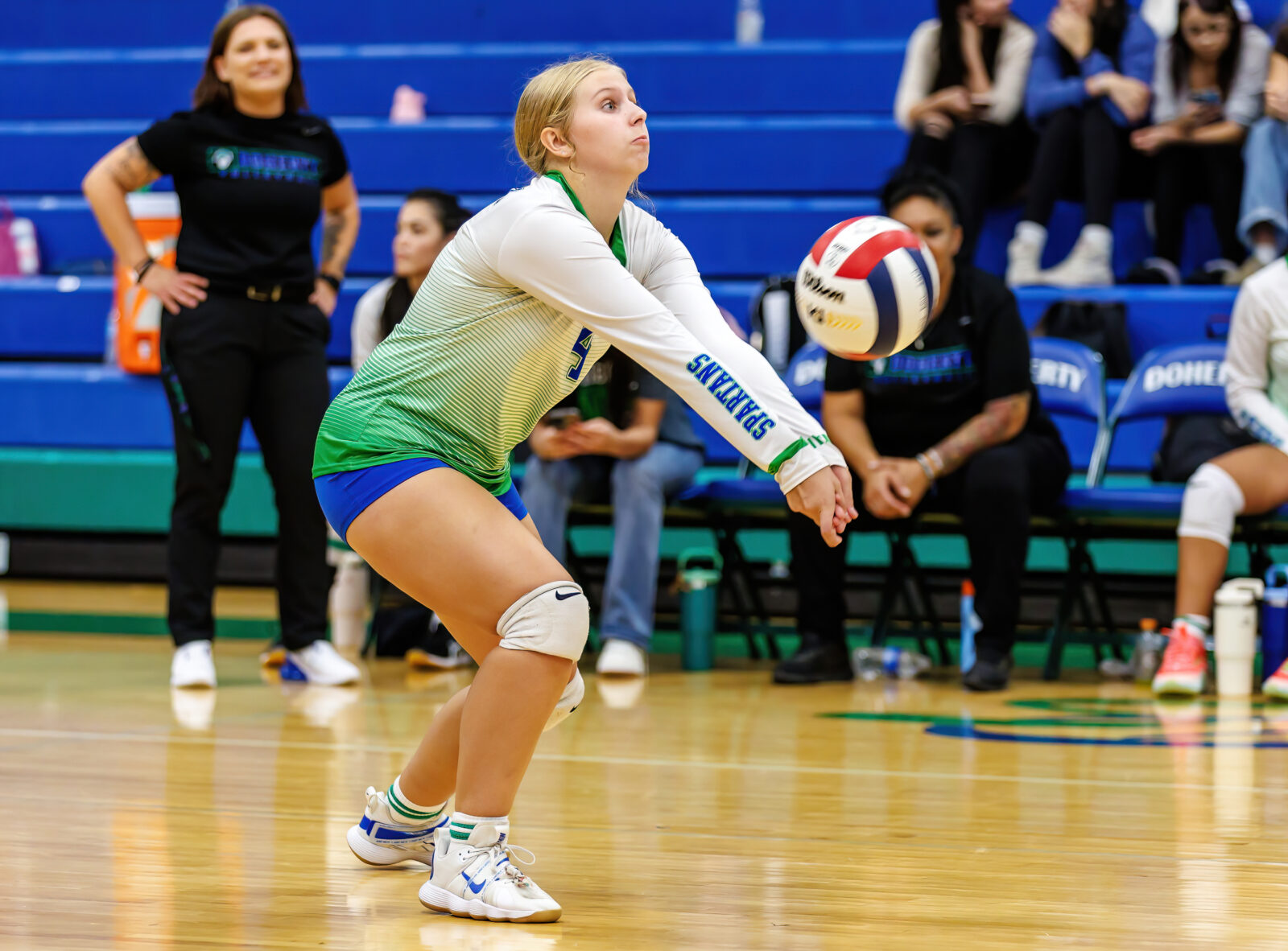 Doherty girls volleyball sweeps district rival Coronado