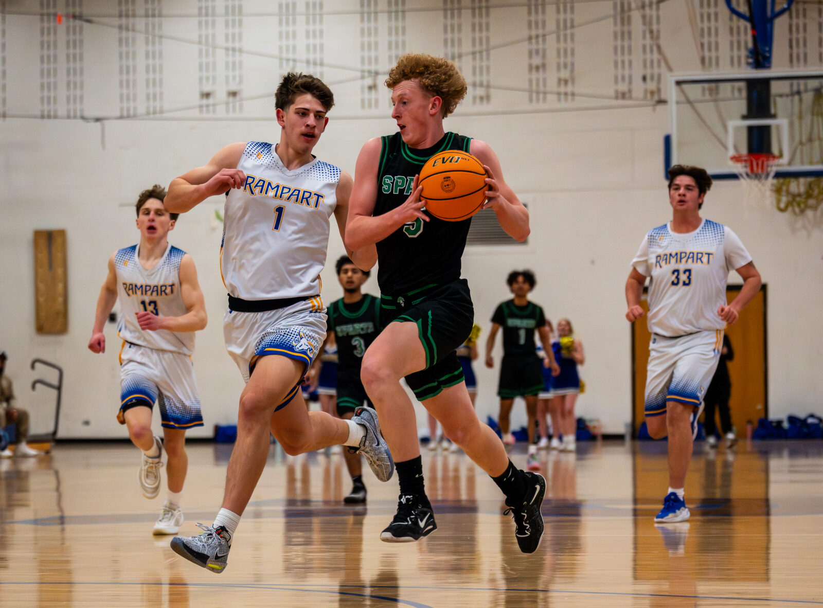 Doherty basketball teams sweep Rampart in league play