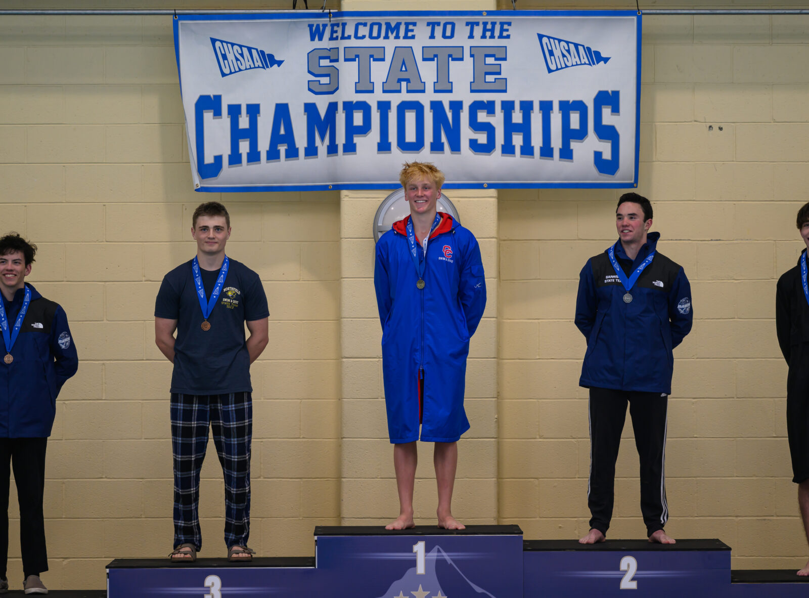 Cherry Creek's Ogren gets third straight 5A boys diving title