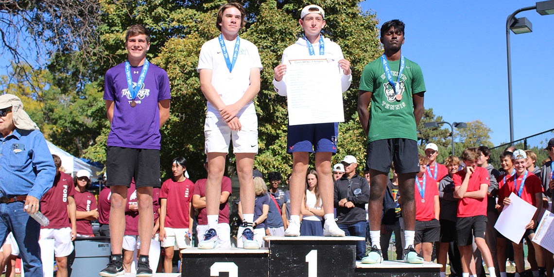 4A boys tennis: Kent Denver's Gold dominant on his way to gold