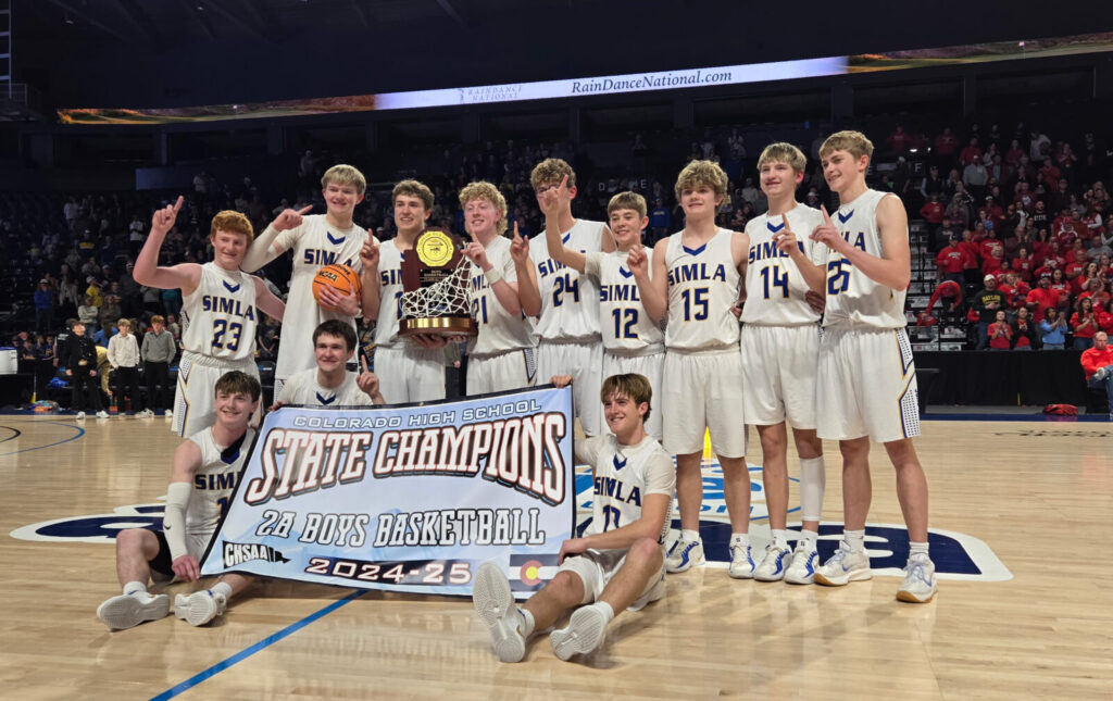 Simla boys basketball ends 38-year championship drought - Colorado Preps