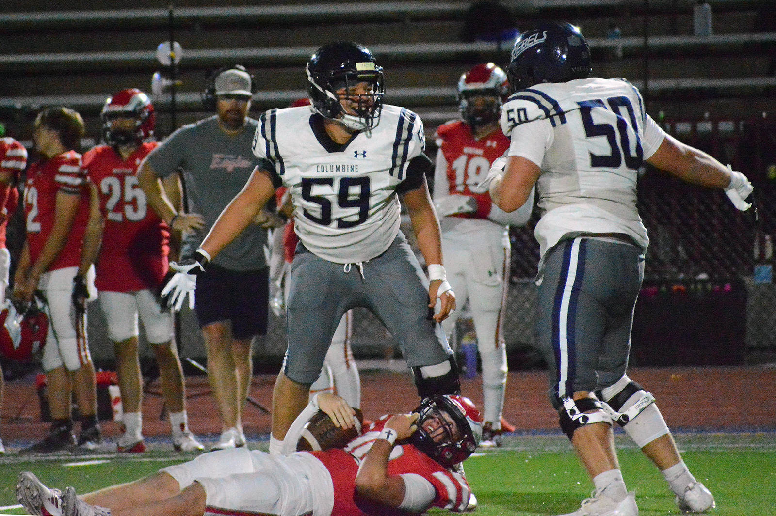 No. 3 Columbine football powers to road win over Heritage - Colorado Preps
