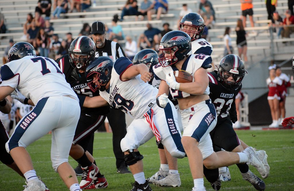 The Class 4A football state tournament bracket