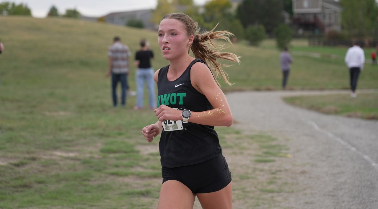 Niwot's Addy Ritzenhein shows Cougar cross country can fly