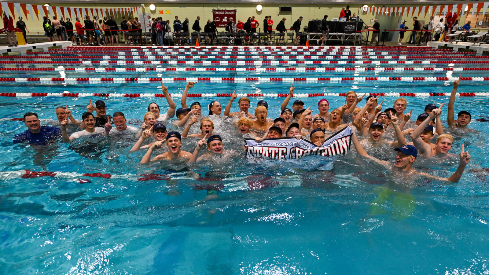 Cherry Creek repeats as 5A boys swimming and diving champion