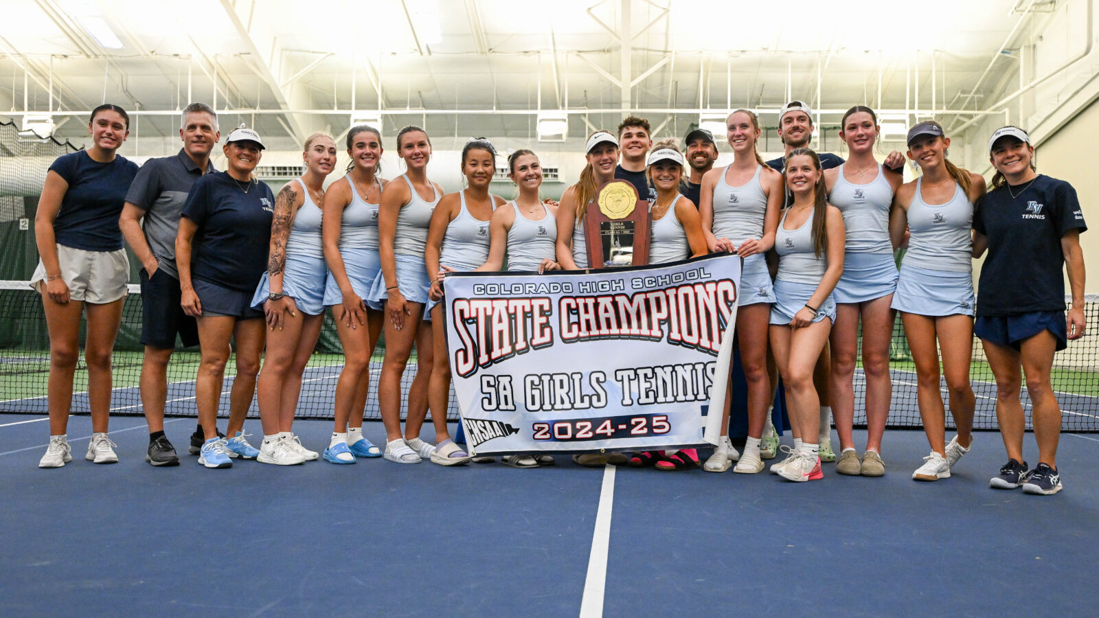 Team girls tennis championships won at Denver Tennis Park