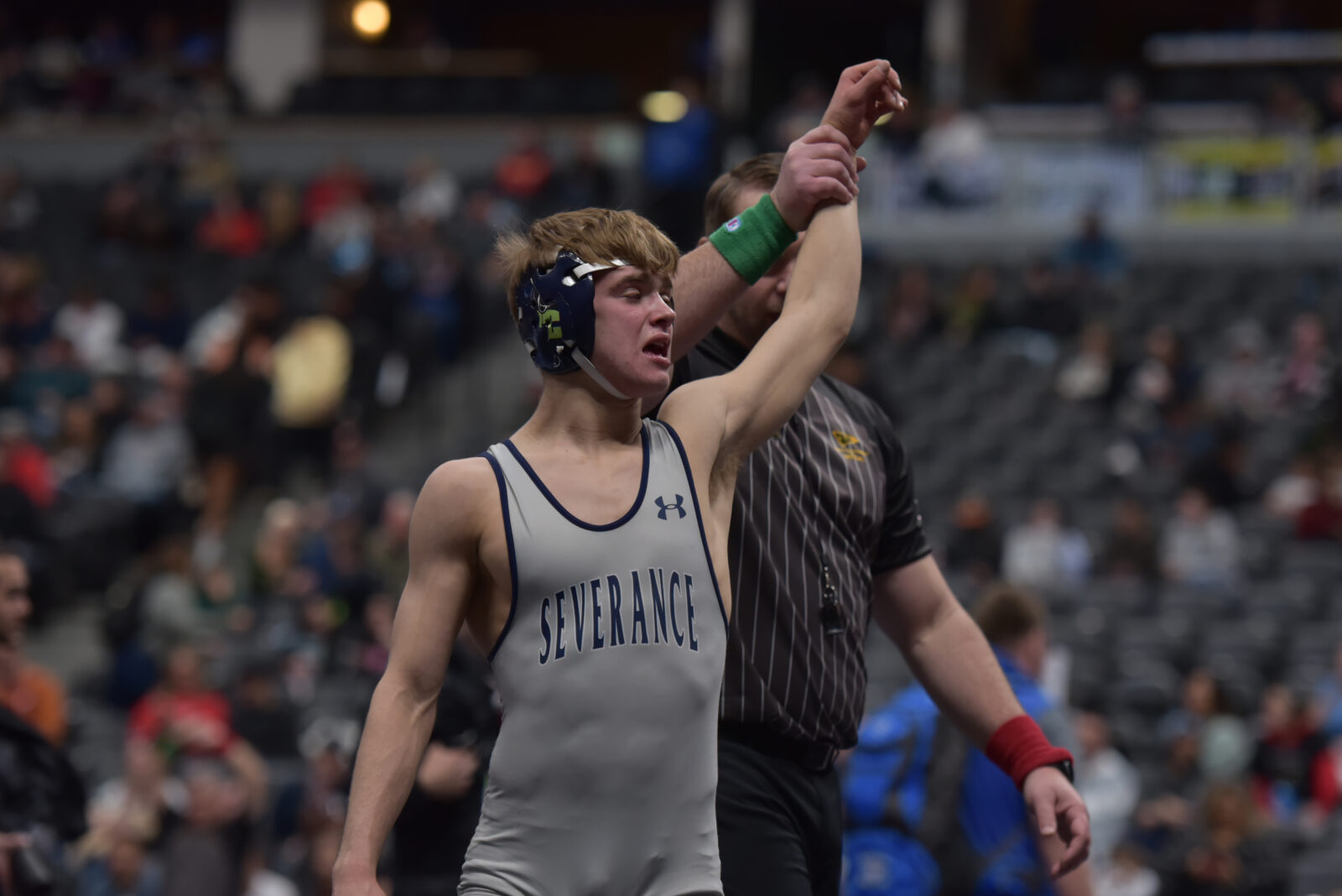 Severance's VomBaur wants to earn a 3rd wrestling title