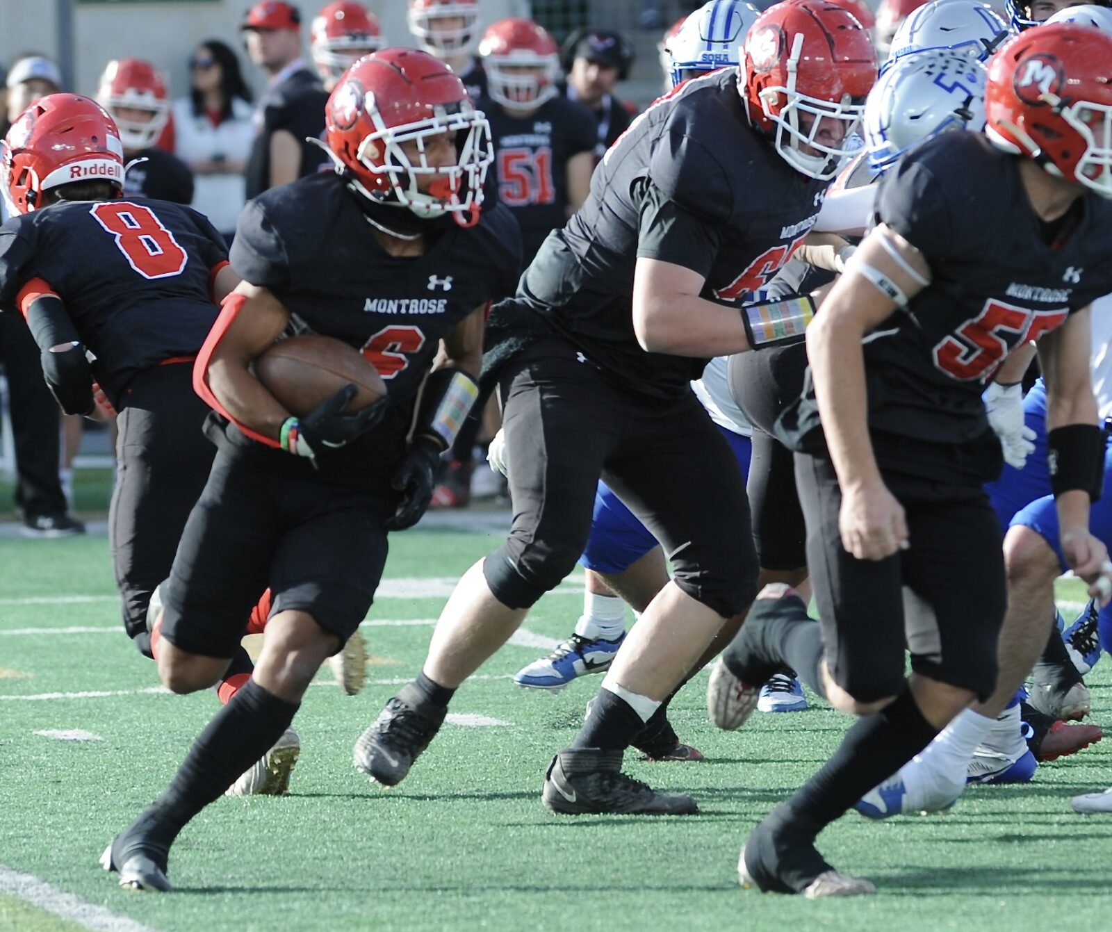 Class 4A No. 1 Montrose football looking to maintain ground attack