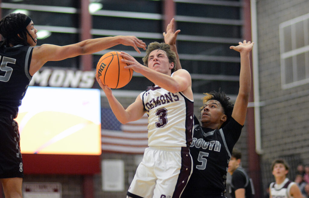 Golden boys hoops holds off tough Pueblo South squad in non-league ...