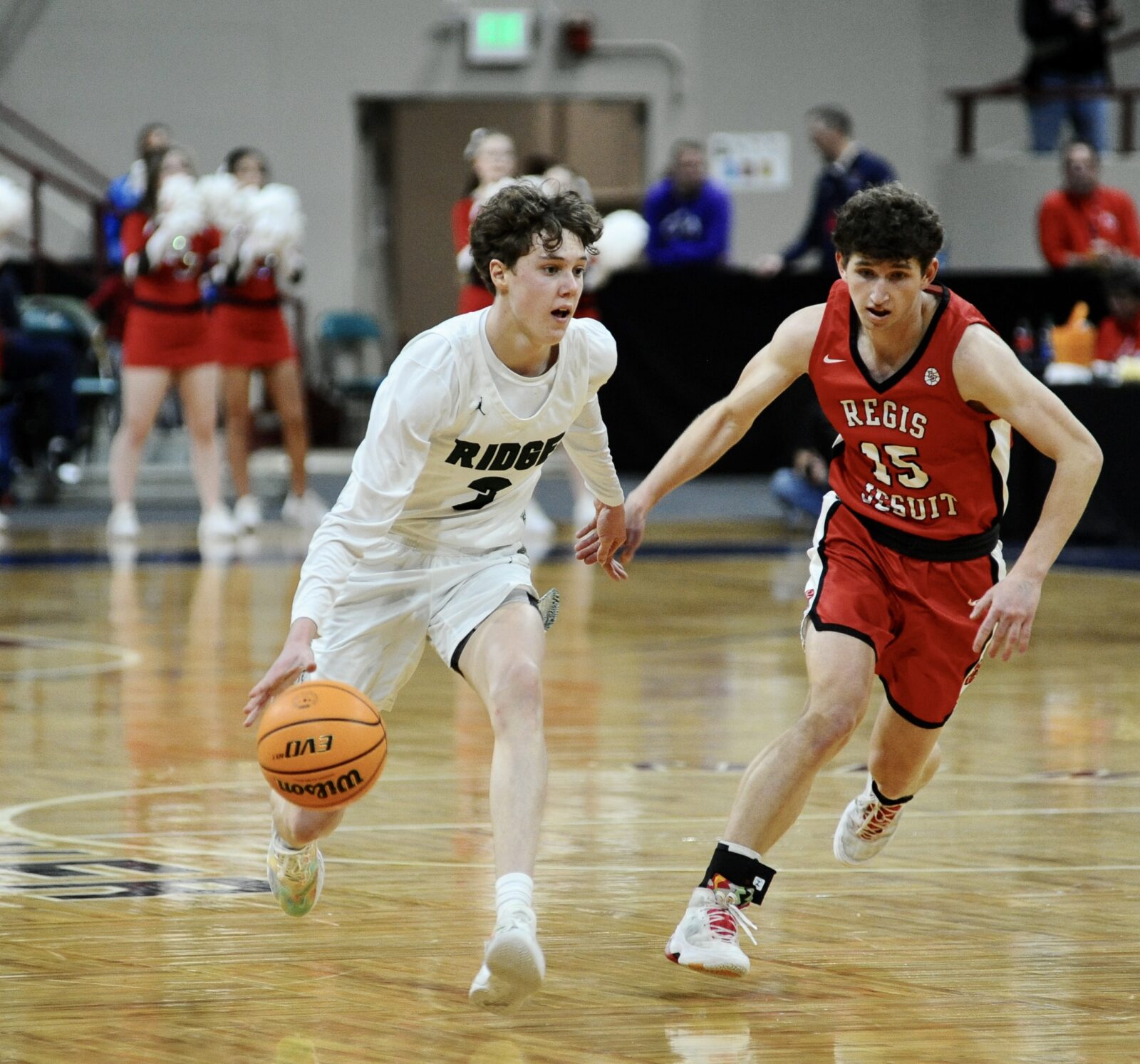 Long-range success has Fossil Ridge in 6A boys hoops title game