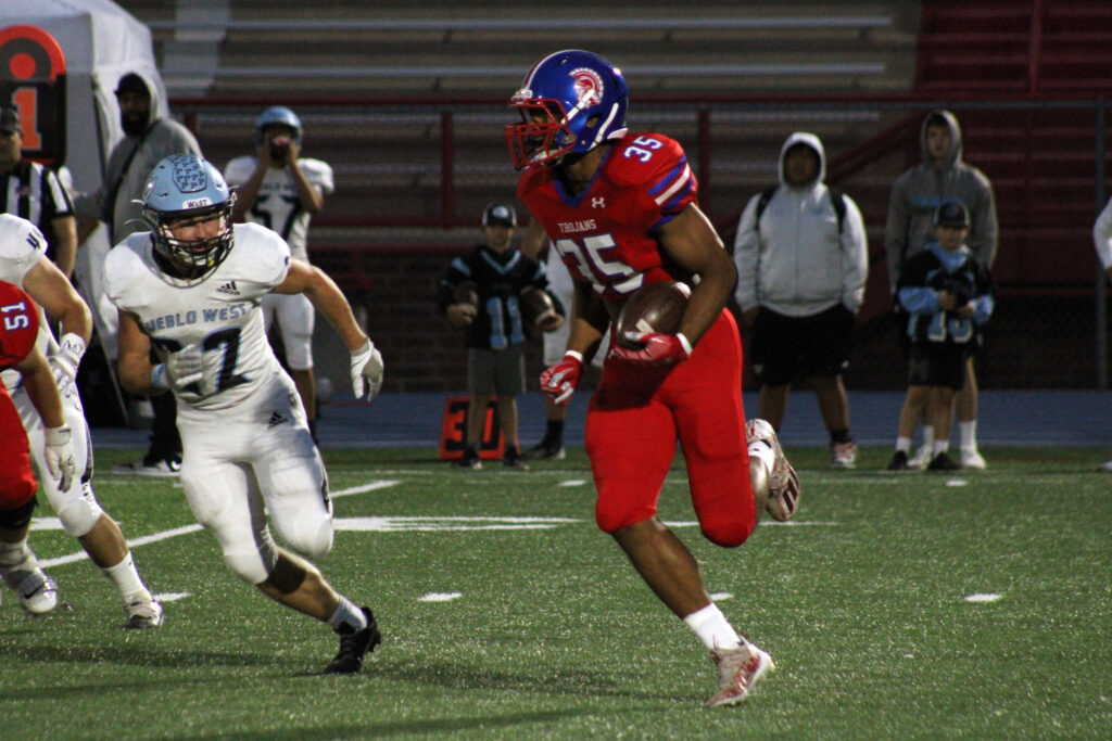 Fountain-Fort Carson football finds rhythm to top Pueblo West
