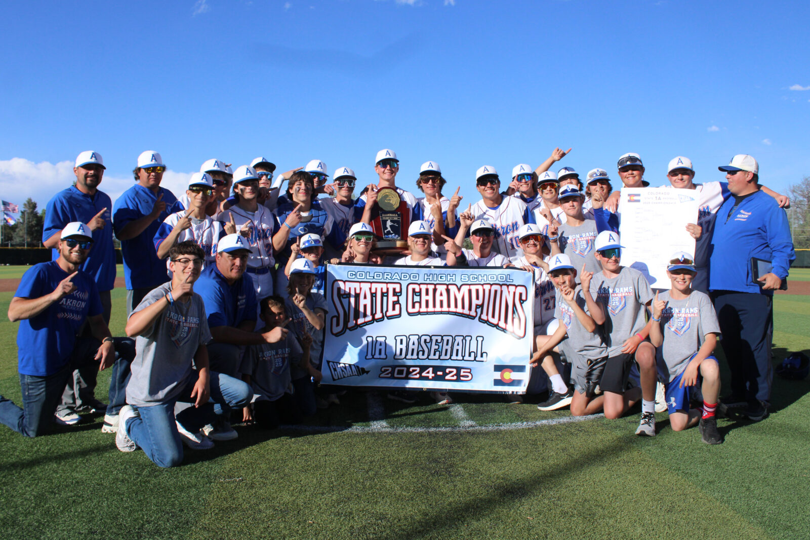 Akron baseball shows toughness, rallies to win 1A baseball title