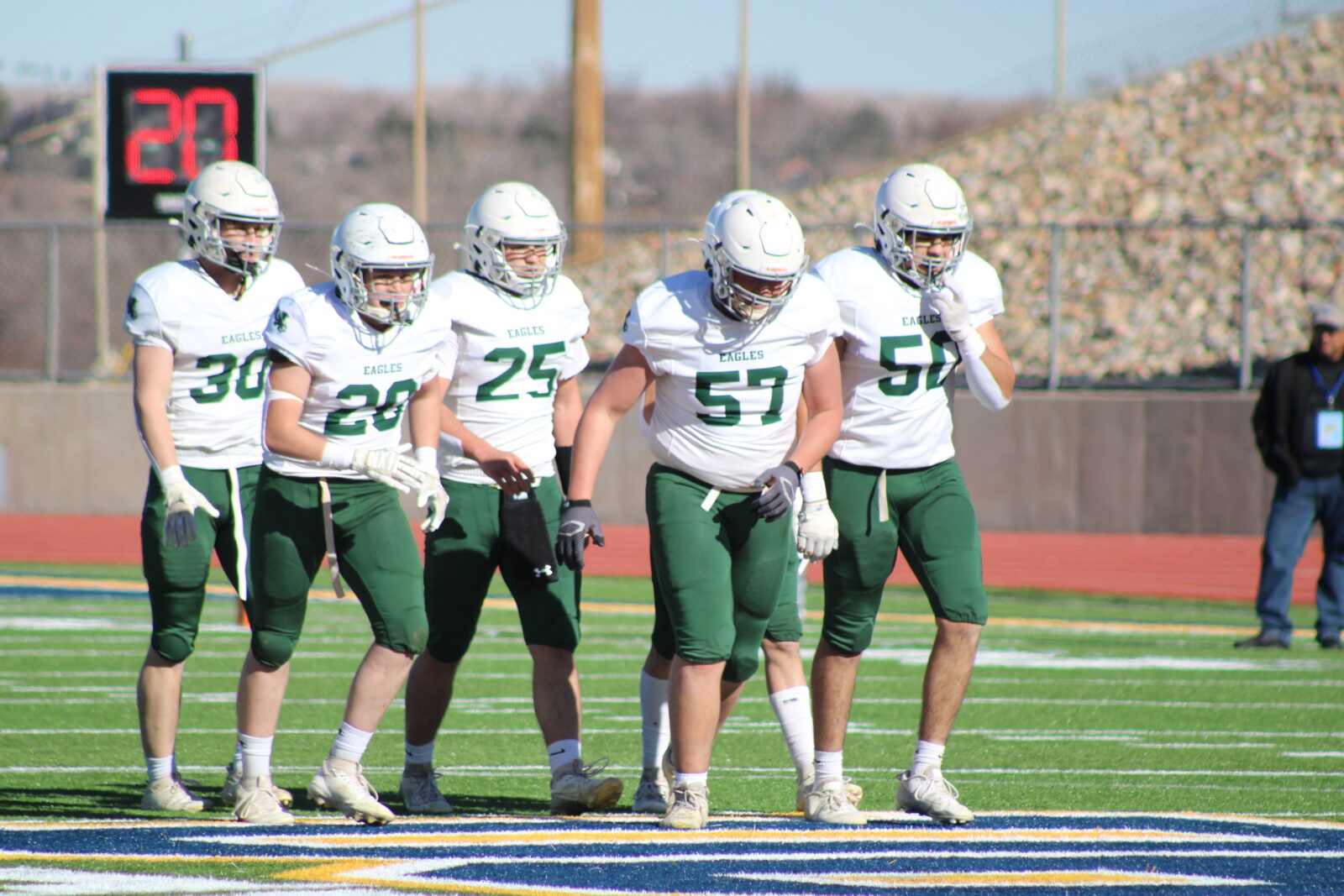 Stratton regains control of the 6-man football wheel