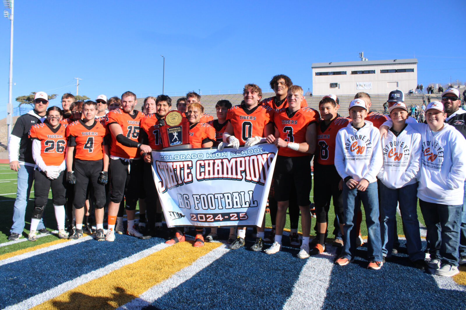 All's well in a 6-man football championship win for Cheyenne Wells