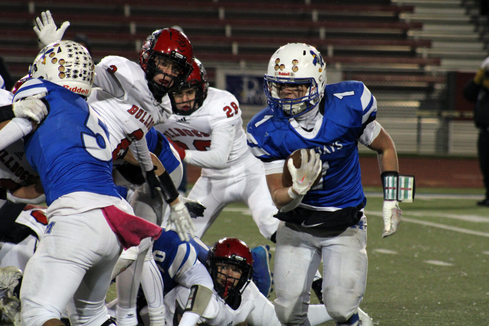 Mancos returns the favor, beats Haxtun for 8-man football title