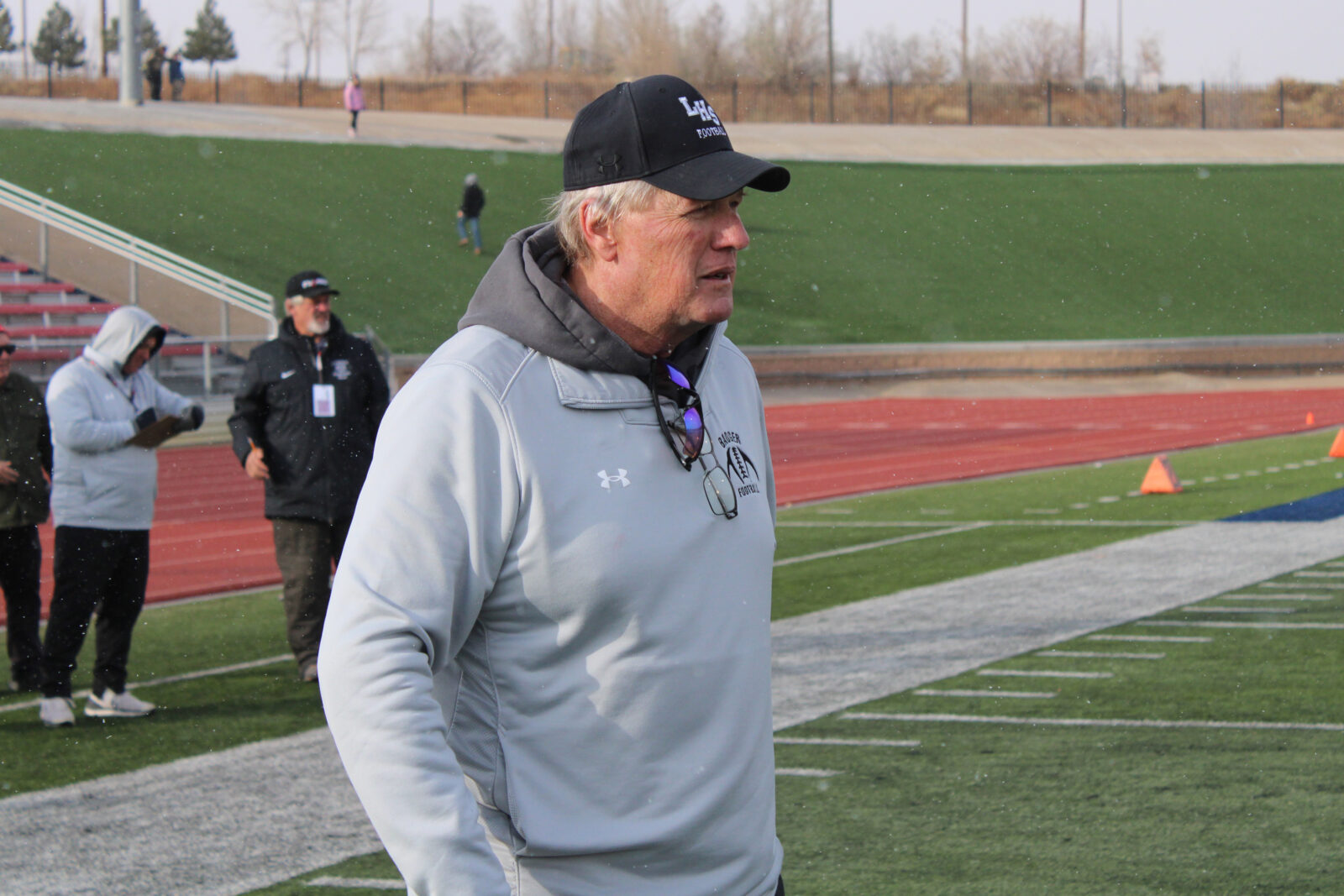 Limon football coach Mike O'Dwyer chats improvements