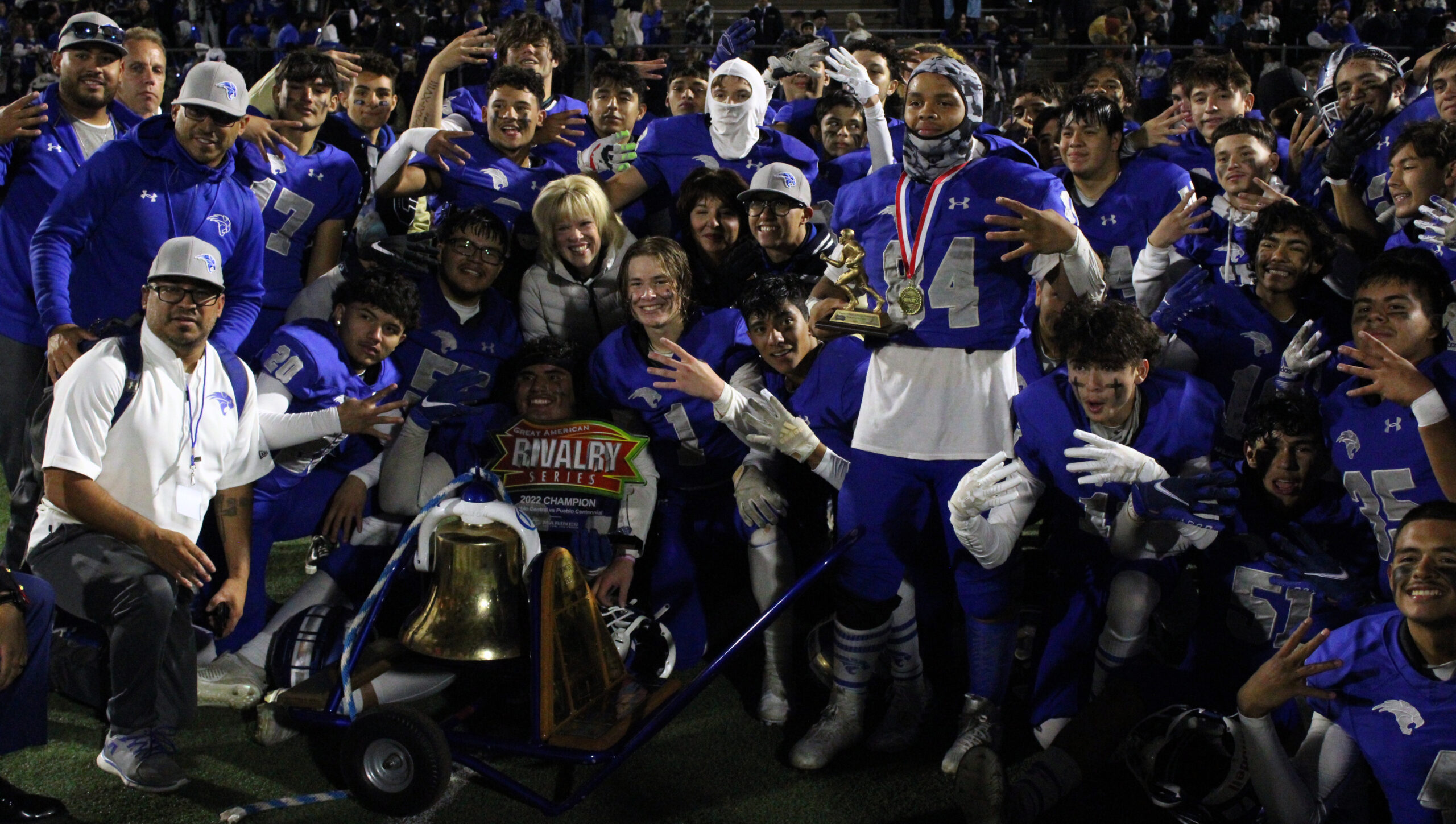 Brown Pace Pueblo Central Over Centennial As Bell Rings Blue Brown Pace Pueblo Central Over Centennial As Bell Rings Blue