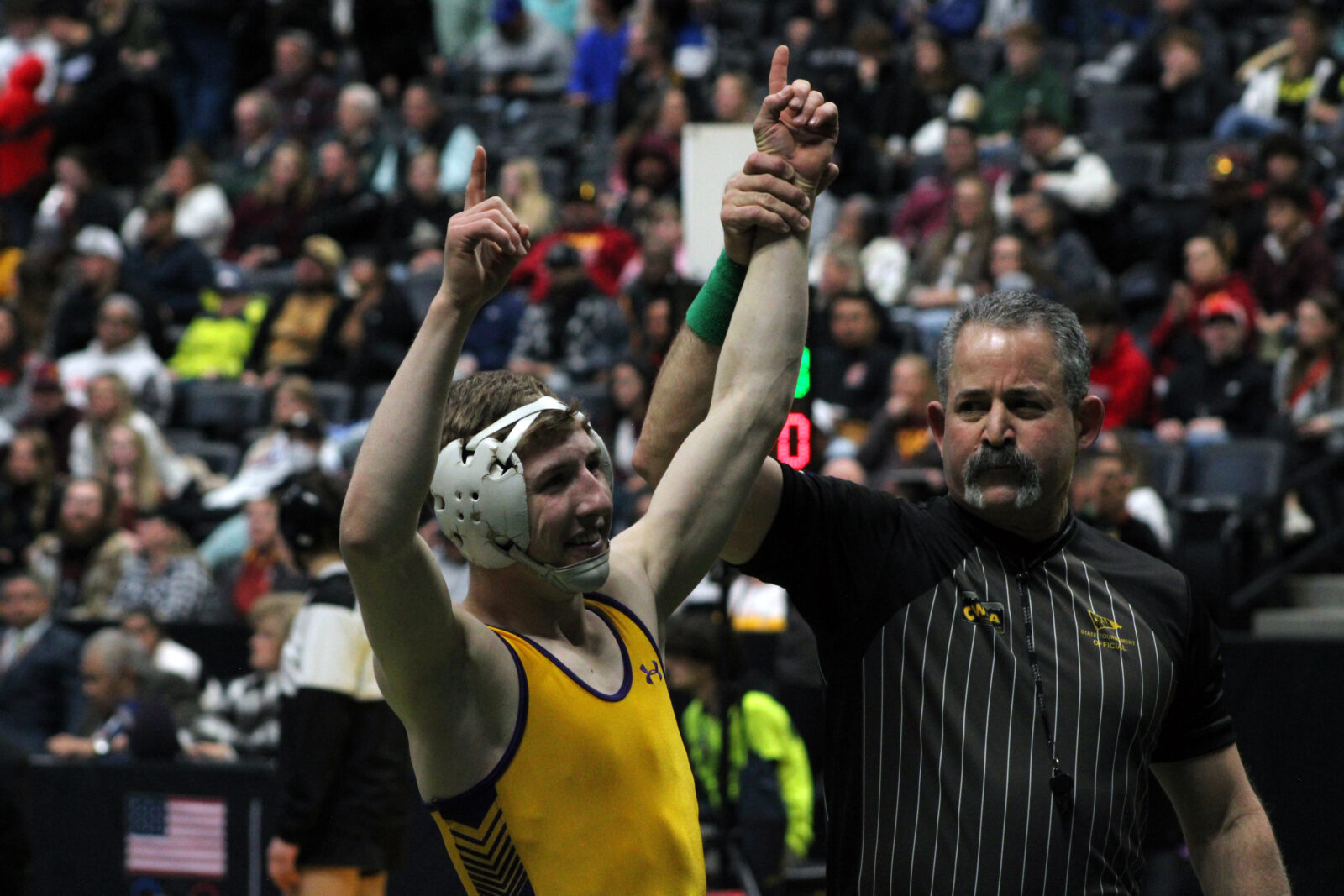 Fowler's Sharon in elite company as 4-time boys wrestling champ