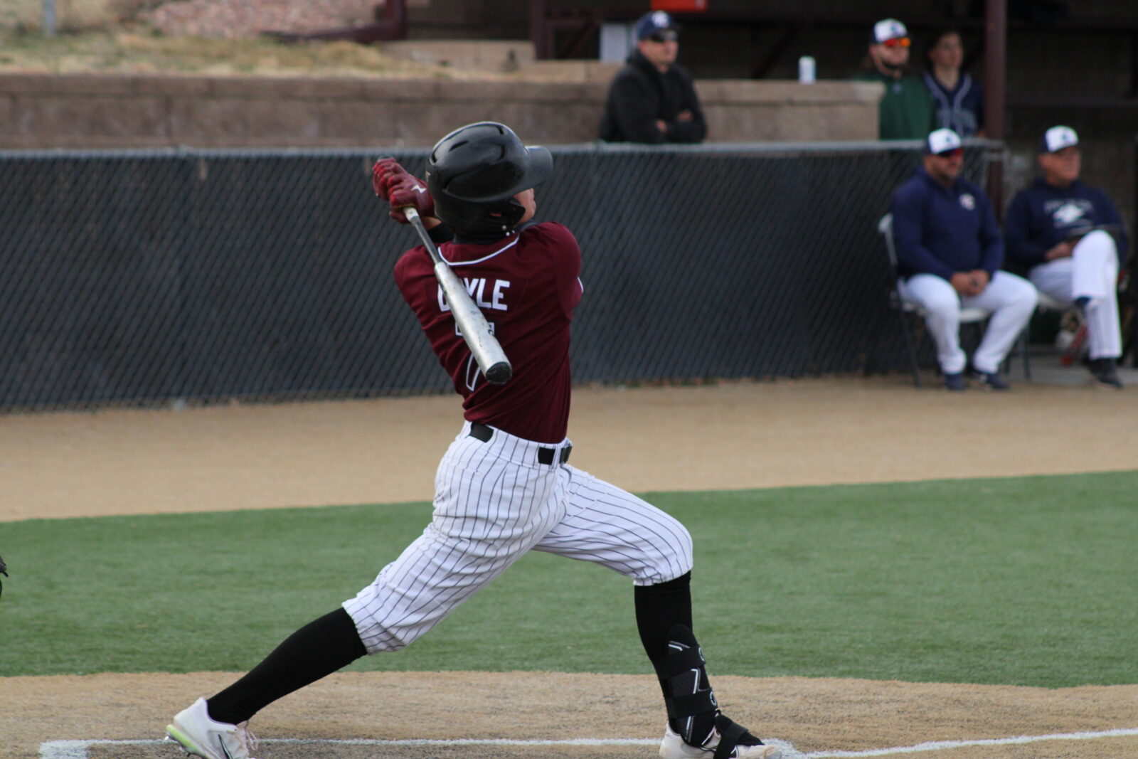 In two sports, Cheyenne Mountain's Charlie Doyle swings hard