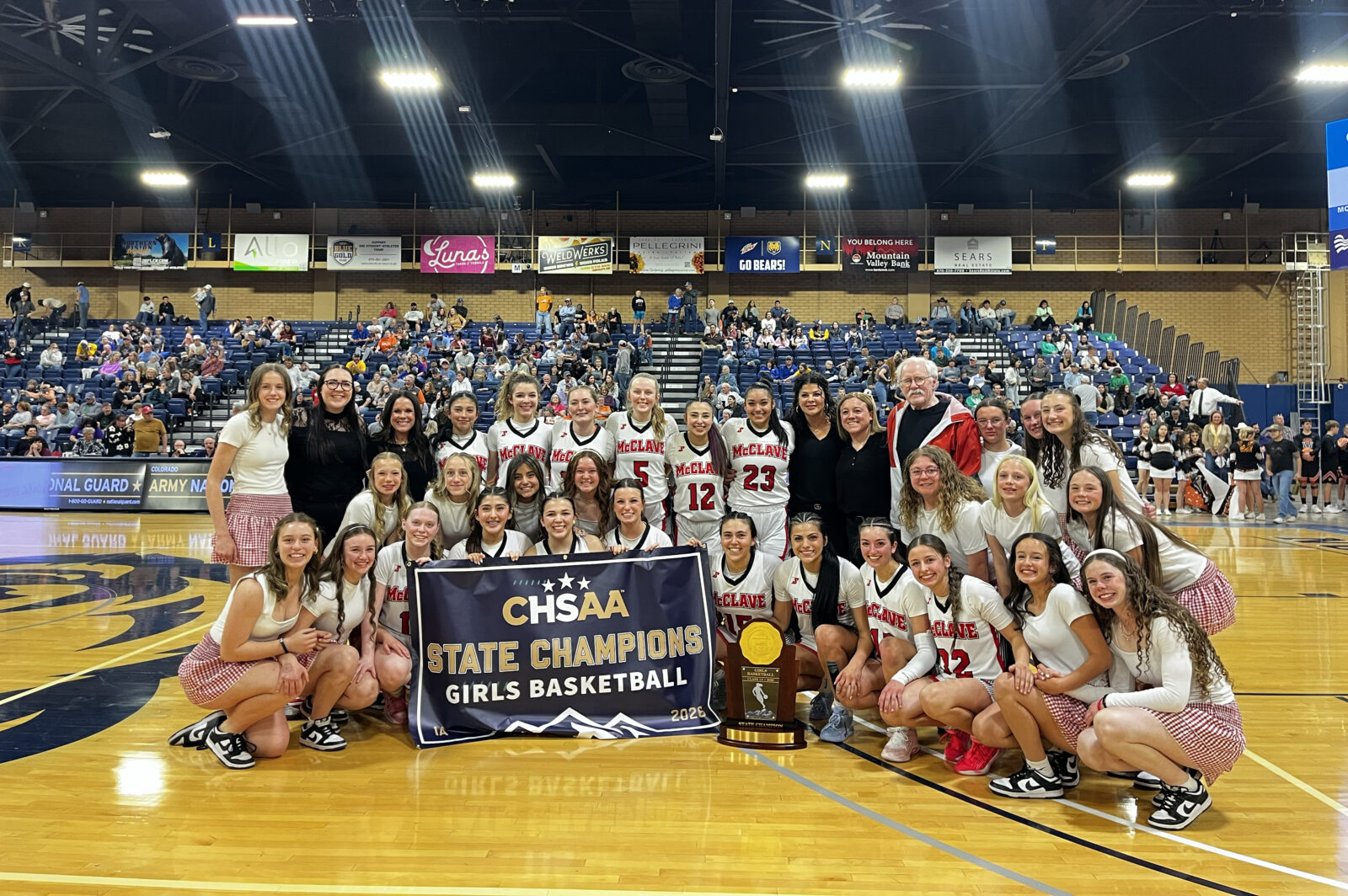 McClave flies to back-to-back girls basketball championships