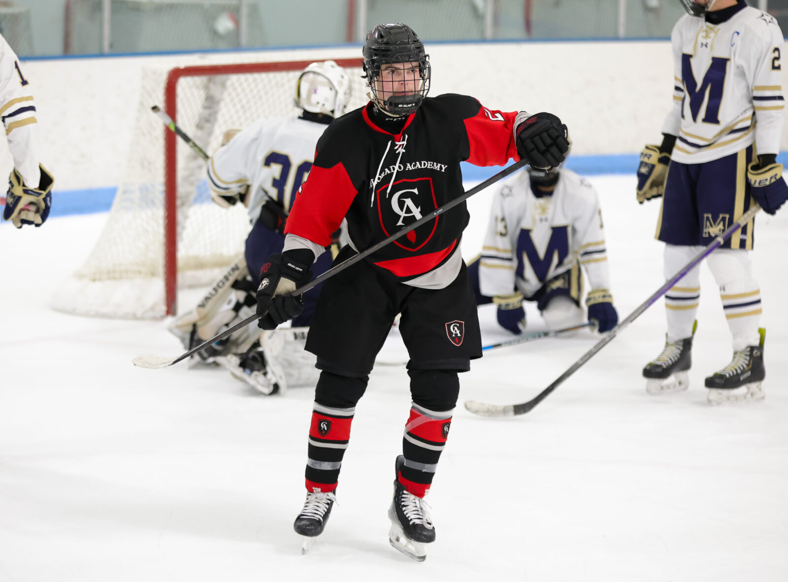 Burstein scores 5 goals as Colorado Academy hockey beats Mullen