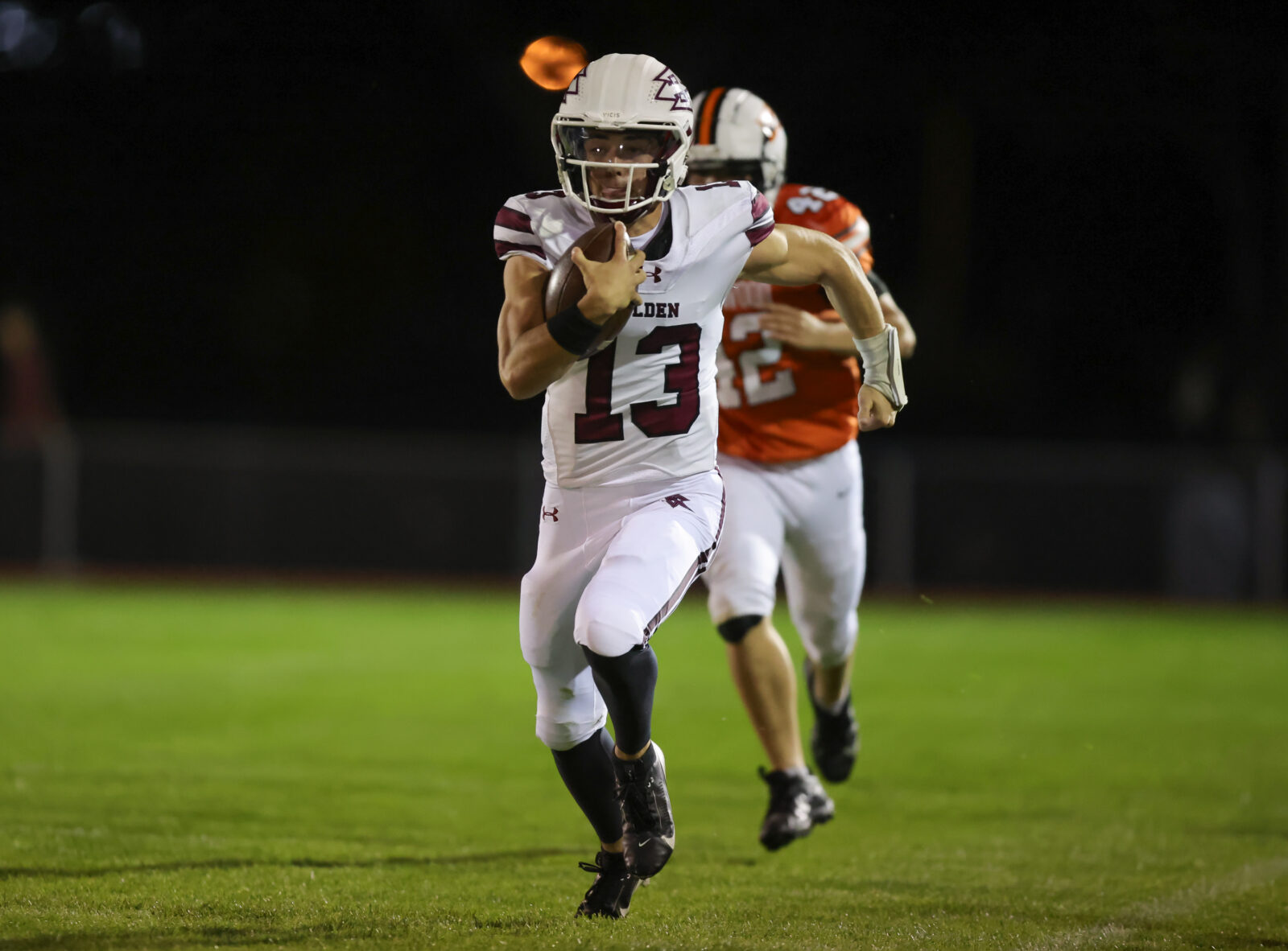 Golden football rolls by Lakewood ahead of the start of league play