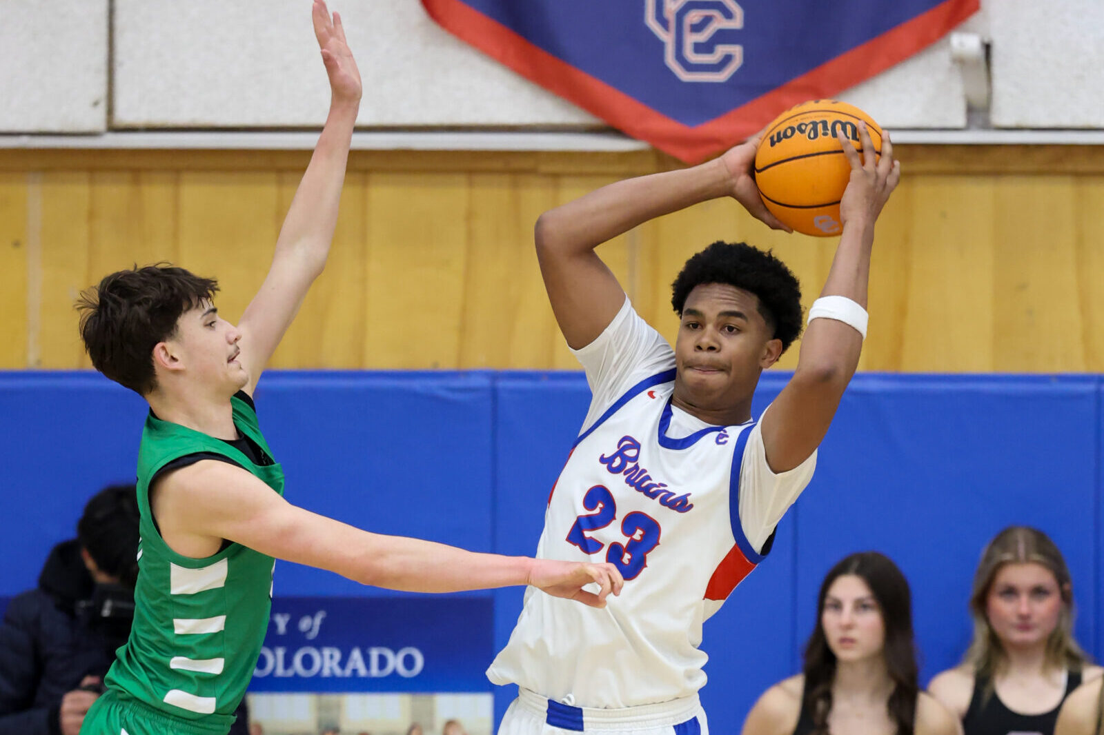 Cherry Creek boys basketball clips Overland in league tournament