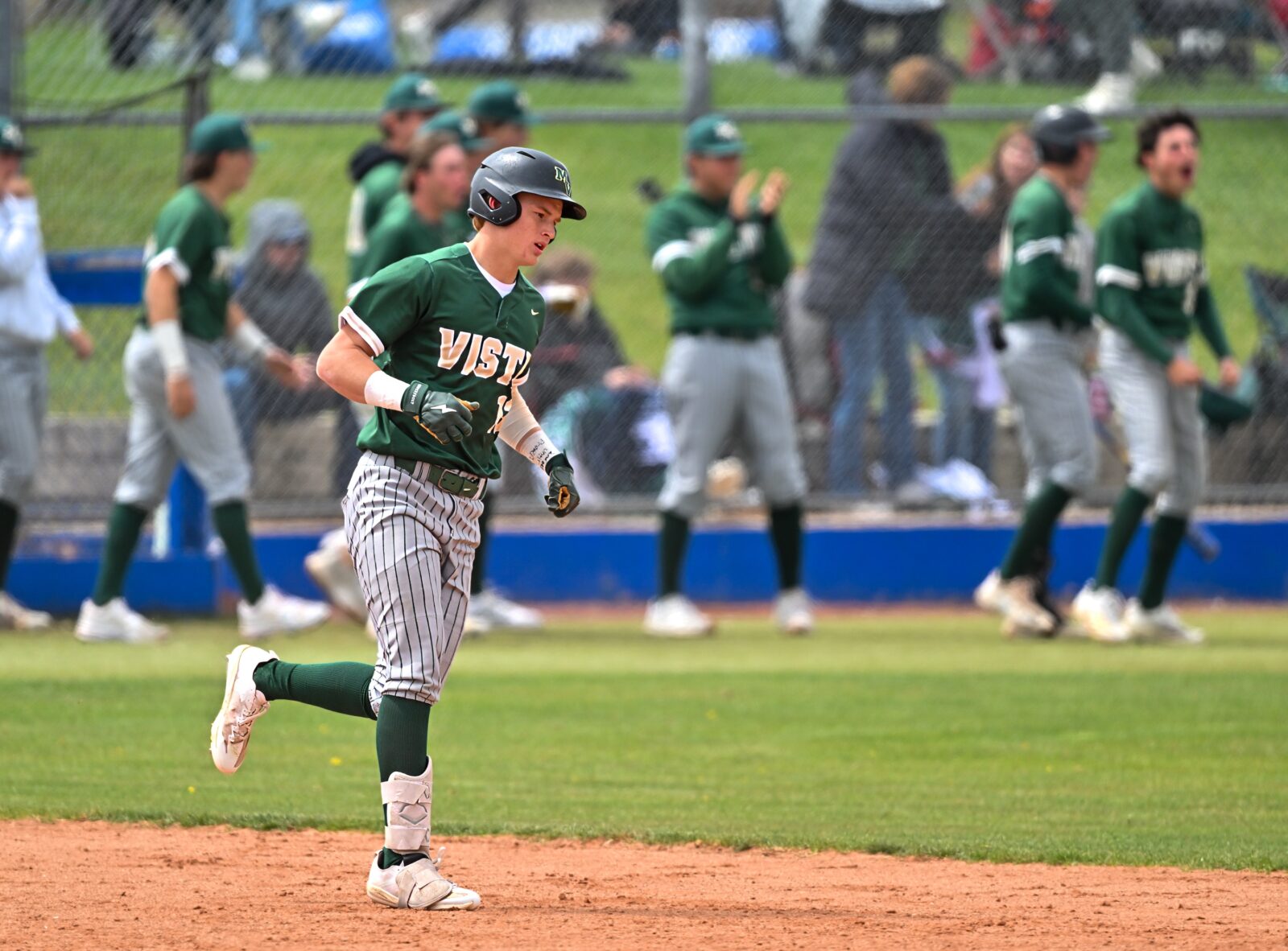 Crawford goes yard, Mountain Vista baseball tops Highlands Ranch