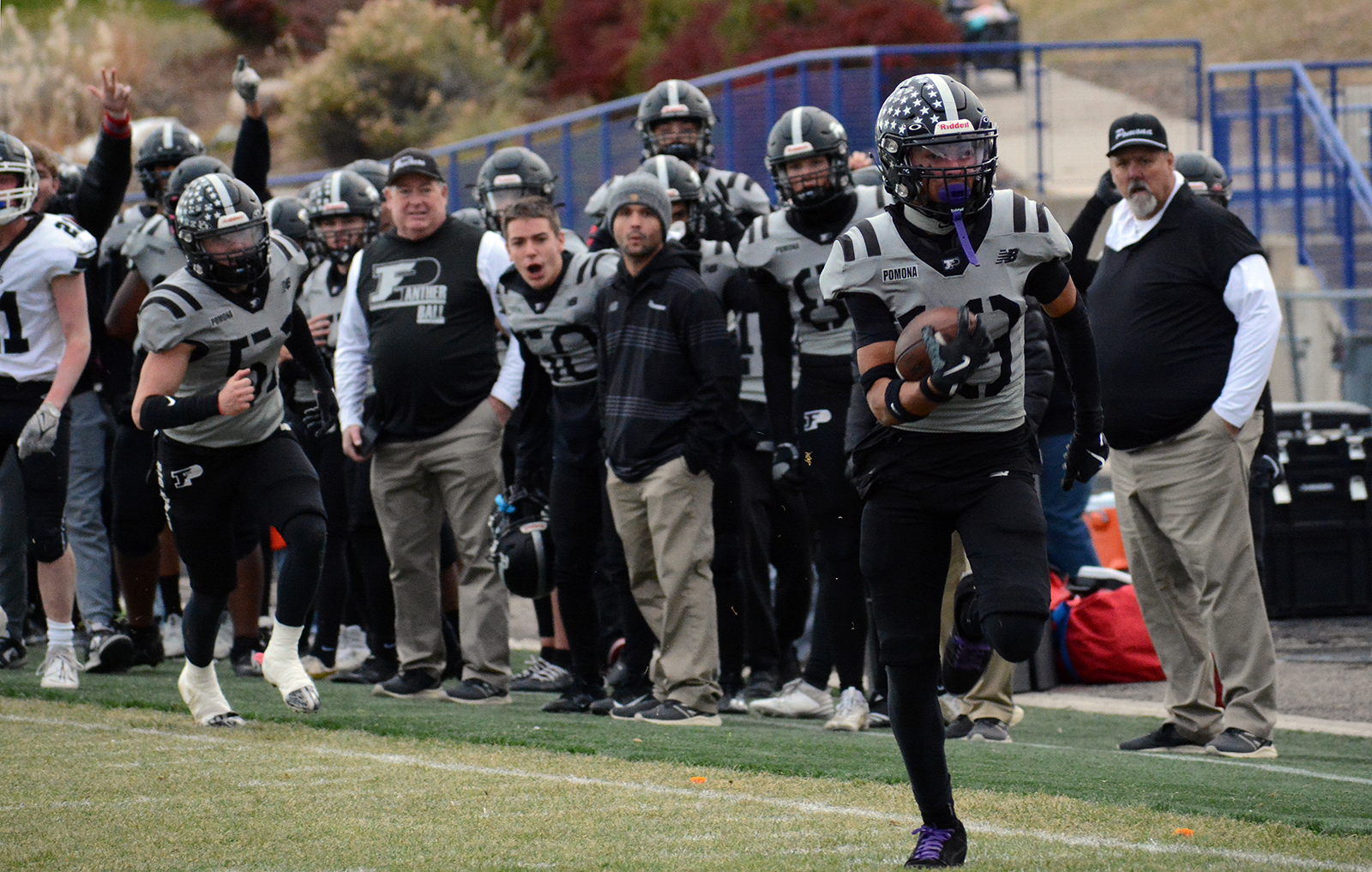 Pomona rushes into 3A football quarters with win over Conifer ...