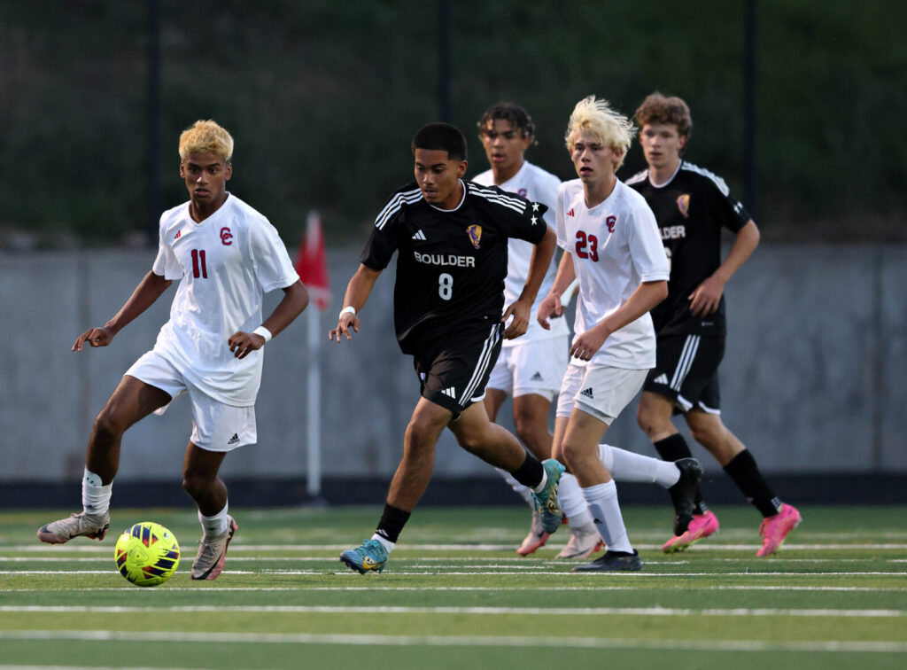 The Class 5A boys soccer state tournament bracket