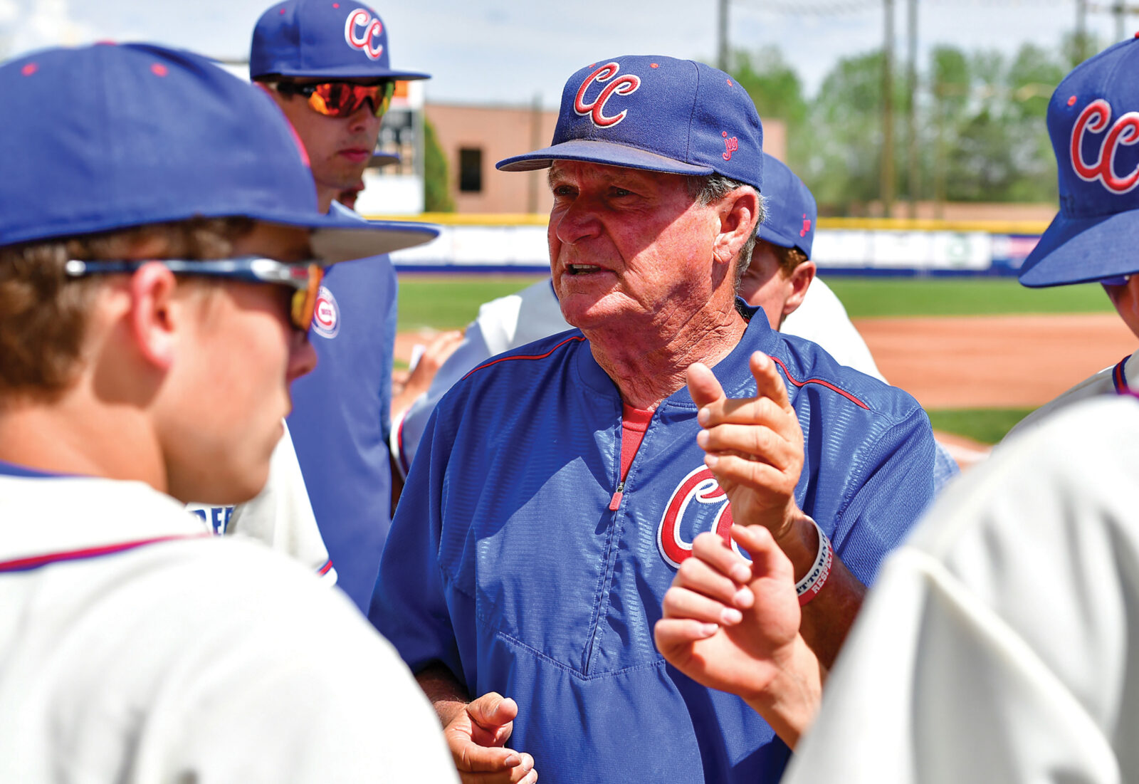 Thanking Cherry Creek baseball coach Marc Johnson