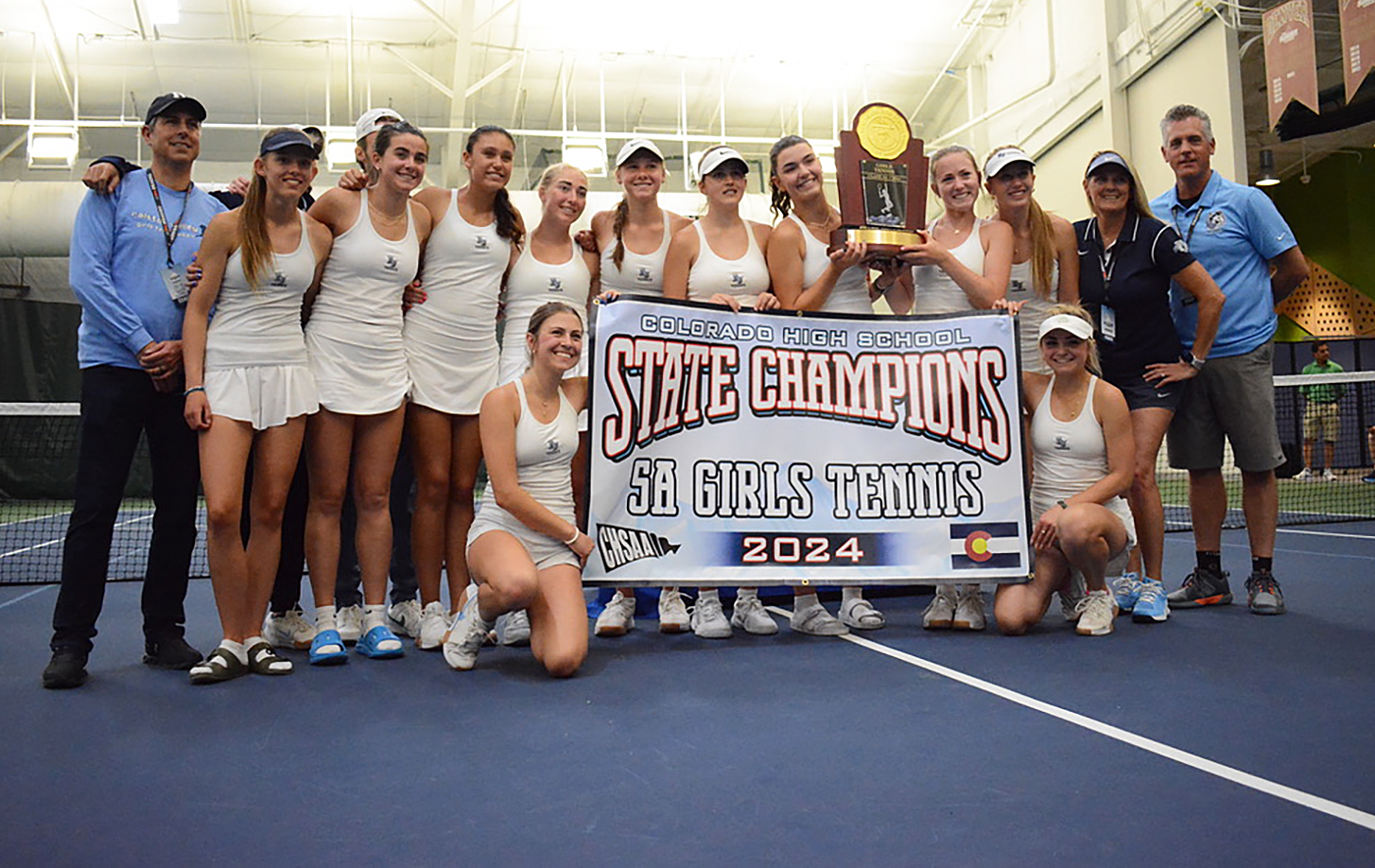 Ralston Valley girls tennis tops Cherry Creek to claim 5A title, first ...