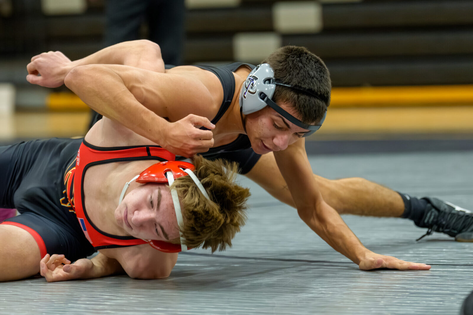 Discovery Canyon and Castle View wrestling teams split duals