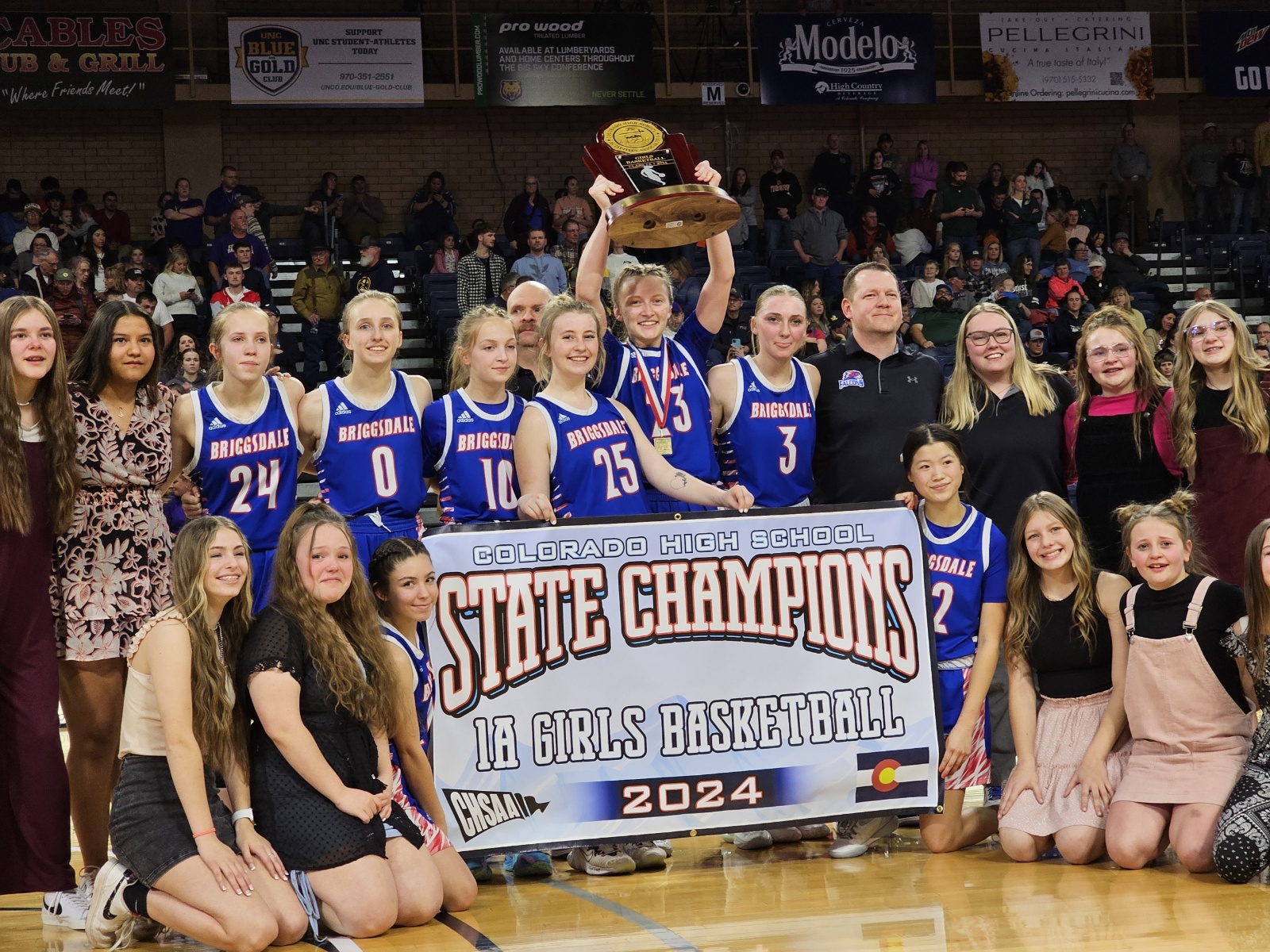 Krise hits down clutch shot, Briggsdale wins 1A girls basketball title