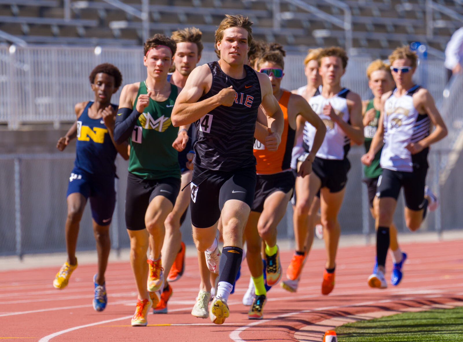 Track and field teams battle at Douglas County Huskie Twilight